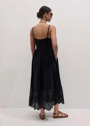 ME+EM Broderie Anglaise Maxi Dress