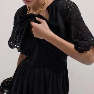 ME+EM Broderie Anglaise Maxi Dress