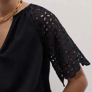 ME+EM Broderie Anglaise Maxi Dress