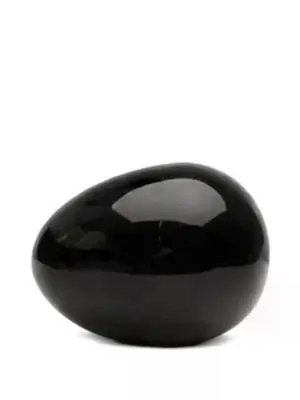 FOURTH STREET Onyx-egg Paperweight - Black