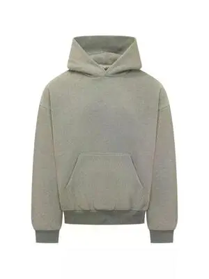 Fear Of God Essentials Logo-embroidered Cotton Hoodie - Grey