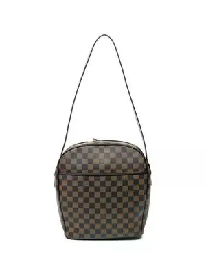 LOUIS VUITTON Damier Ebene Ipanema Gm Shoulder Bag - Brown