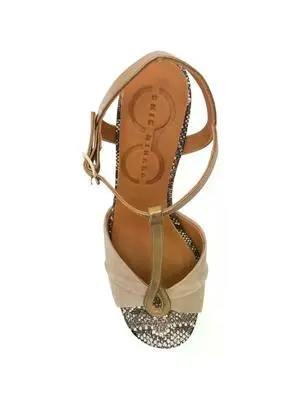 Chie Mihara Biagio Heeled Sandals - Neutrals