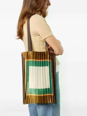 MULTITUDES BAGS Cefalù Pleated Tote Bag