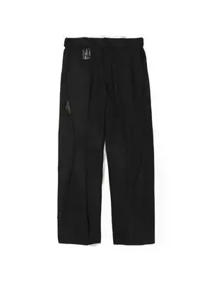 Undercover X Dickies Logo Patch Straight-leg Trousers - Black