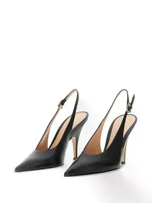 GIANVITO ROSSI Sofia Pointed-toe Slingback Pumps