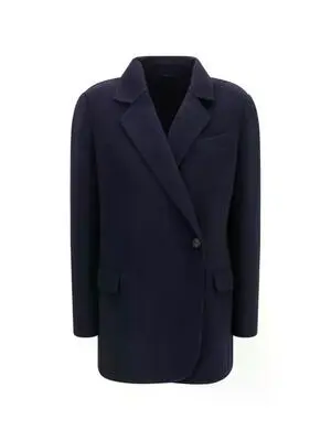 Brunello Cucinelli Single-breasted Merino Wool Jacket