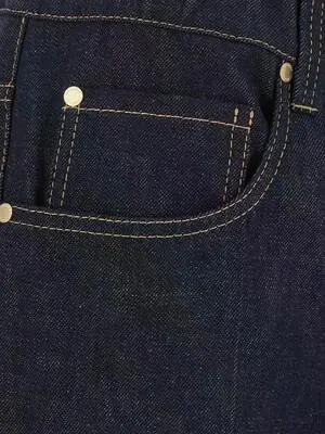 Brunello Cucinelli Wide-leg Jeans With Contrast Stitching
