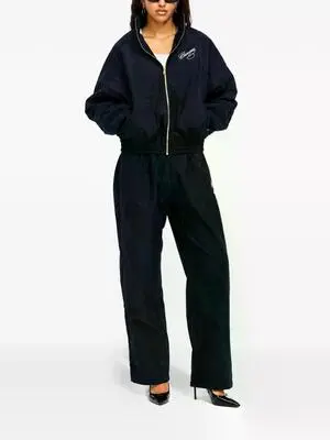 WILLY CHAVARRIA Ruff Rider Pinstripe Track Pants