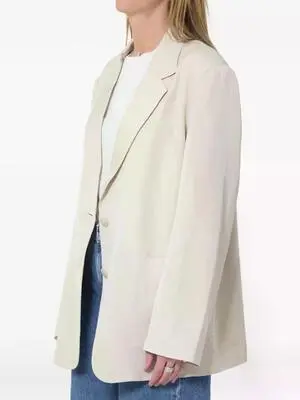 THE FRANKIE SHOP Bruna Single-breasted Blazer