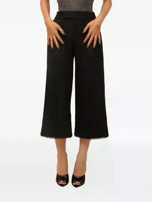 CONTESSA MILLS Salem Frayed-hem Trousers