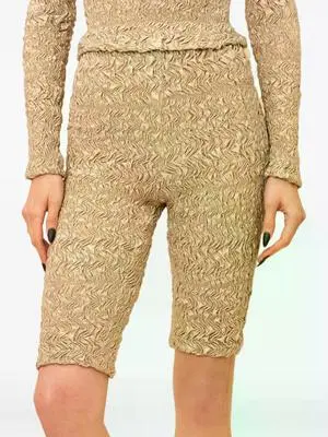 CONTESSA MILLS Blair Crinkled-effect Shorts