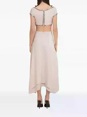 CONTESSA MILLS Coraline Sequin-embellished Maxi Skirt