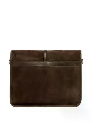 GIANNI CHIARINI Berlino Suede Messenger Bag