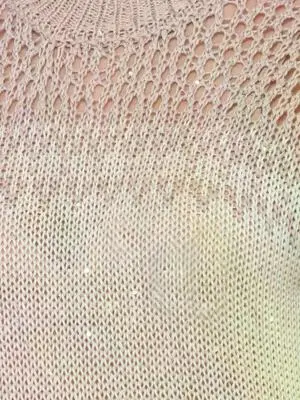 Peserico Sequin-embellished Crew Neck Sweater