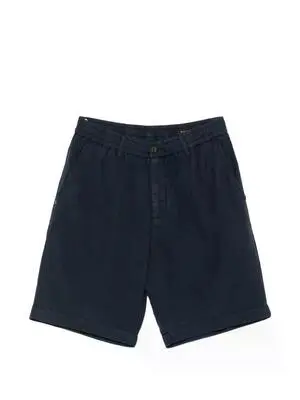 WHITE SAND Robert Elasticated-waist Shorts - Blue