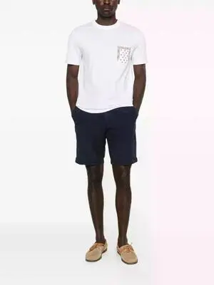WHITE SAND Robert Elasticated-waist Shorts