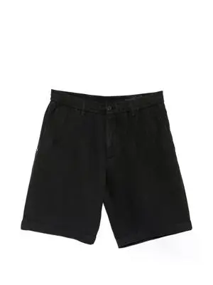 WHITE SAND Elasticated Waistband Shorts
