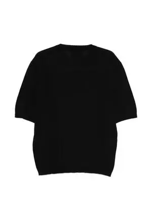 SEVEN GAUGE Short-sleeve Cotton T-shirt - Black