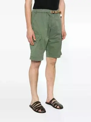 WHITE SAND Cargo Shorts With Integrated Belt