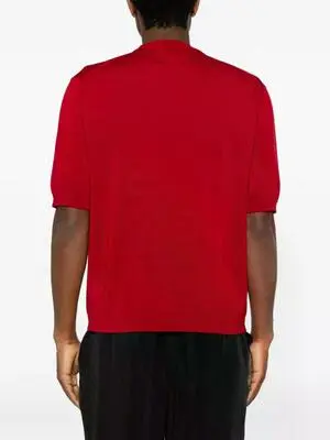 SEVEN GAUGE Short-sleeve Cotton Sweater