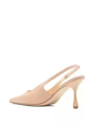 ANNA F. Pointed-toe Slingback Pumps