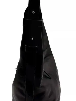 BONASTRE Bow Panelled Leather Shoulder Bag