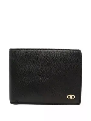 FERRAGAMO Logo-print Wallet - Black