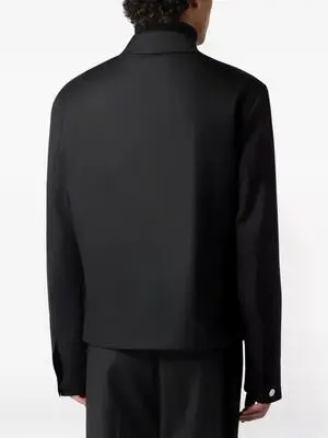 Philipp Plein Logo Plaque Zip-up Jacket