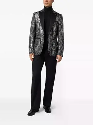 Philipp Plein Peak-lapel Blazer
