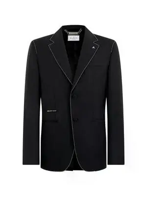 Philipp Plein Blazer Contrast Stitching