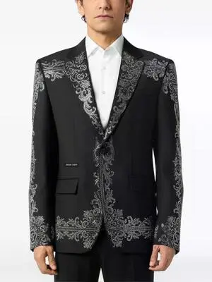 Philipp Plein Blazer Baroque Skull Strass