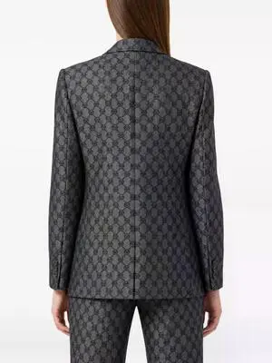 Philipp Plein Monogram Double-breasted Blazer