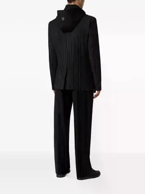 Philipp Plein Pinstripe Loose-fit Trousers