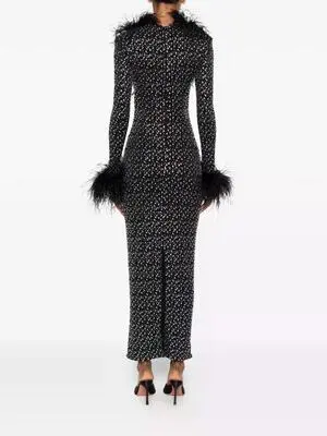 MIRON Embellished Maxi Dress