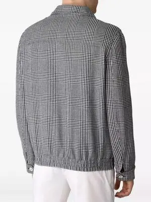 Brunello Cucinelli Prince Of Wales Houndstooth Shirt Jacket