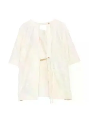 DEPARTMENT 5 Isley Floral Jacquard Blouse