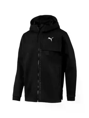 PUMA Zip-up Hoodie - Black