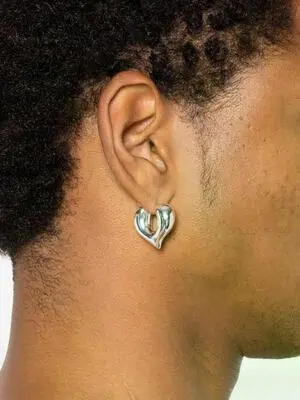 MISSOMA Molten Heart Hoop Earrings