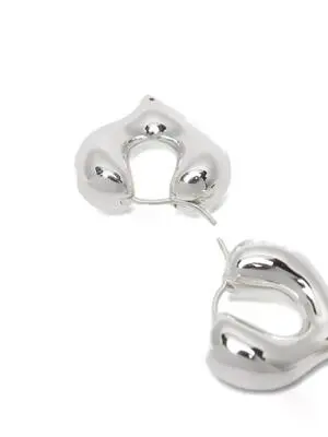 MISSOMA Molten Heart Hoop Earrings