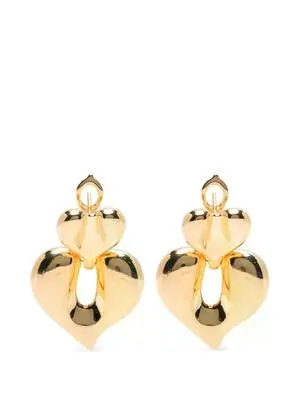 MISSOMA Molten Heart Drop Earrings
