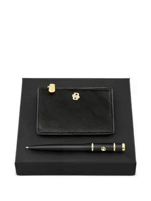 BOSS Logo-plaque Cardholder Pen Set