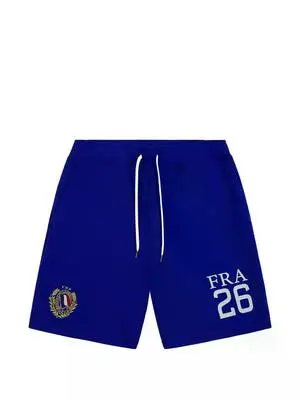 Polo Ralph Lauren France Double-knit Shorts - Blue