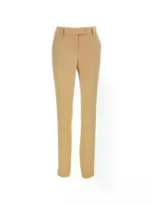 Alberto Biani Tailored Trousers With Pressed Crease - Neutrals