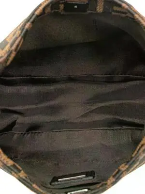 Fendi Zucca Canvas Shoulder Bag