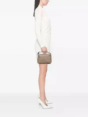 Fendi Zucchino Canvas Handbag