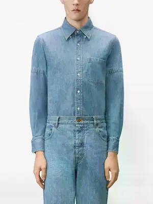 Thom Browne Armband-detail Denim Shirt