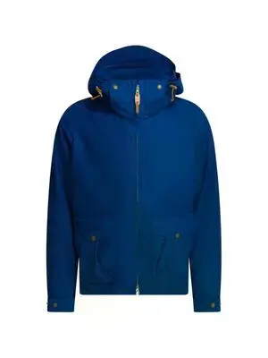 CECCARELLI Hooded Zip-up Jacket - Blue
