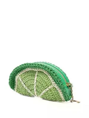 Chloé Tropics Braided Clutch Bag