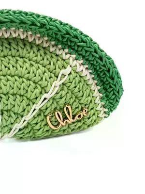 Chloé Tropics Braided Clutch Bag